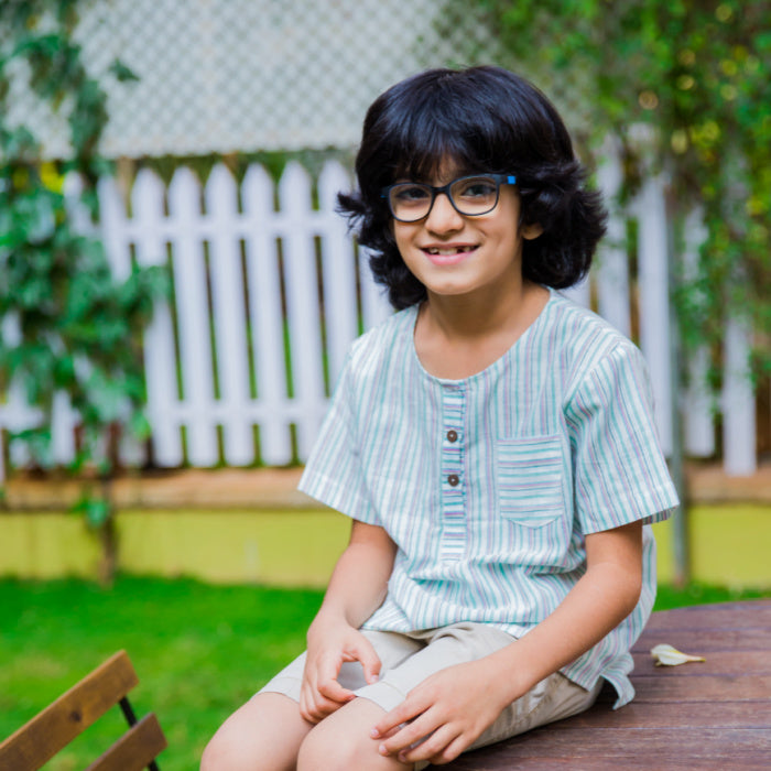 Boys cotton shirts and pants – Essika Clothing